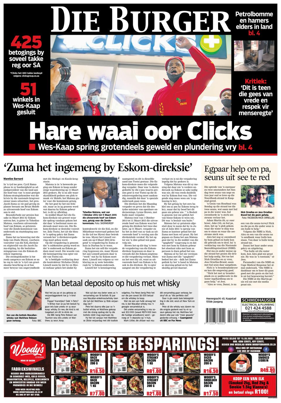 Get digital access to Die Burger - September 08, 2020 issue | Magzter.com
