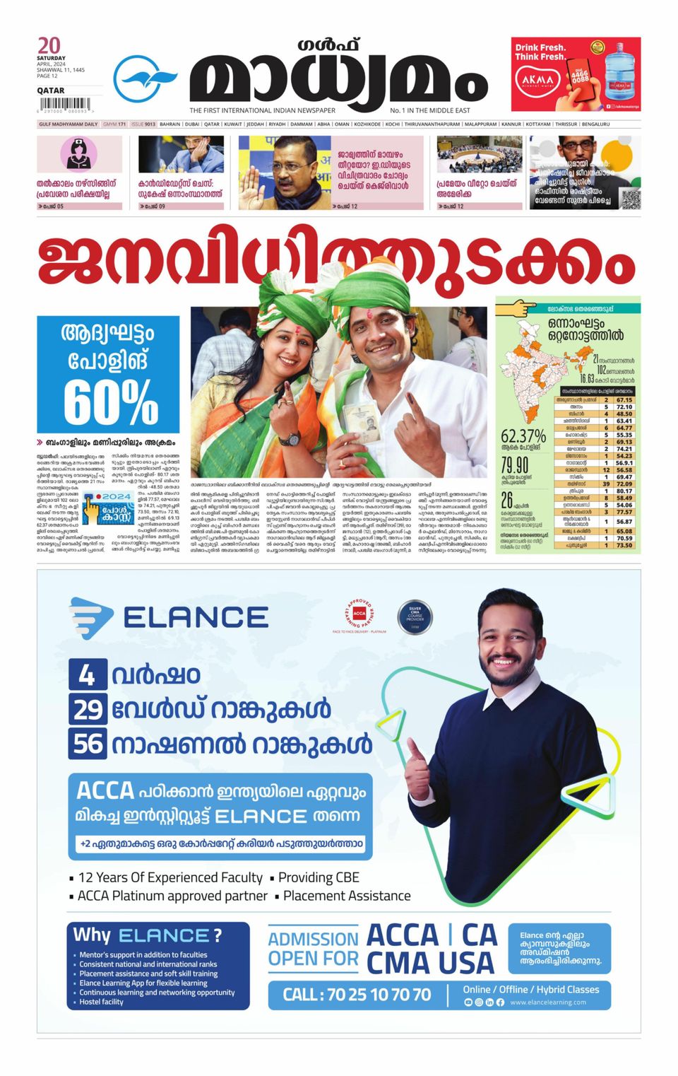 Get digital access to Madhyamam Qatar - April 20, 2024 issue | Magzter.com