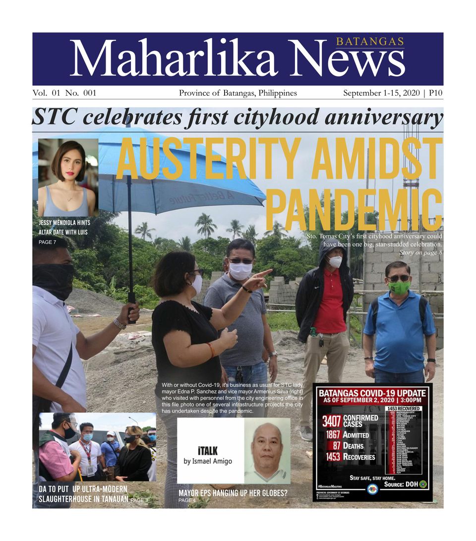 Get digital access to Maharlika TV Batangas Newspaper | Magzter.com