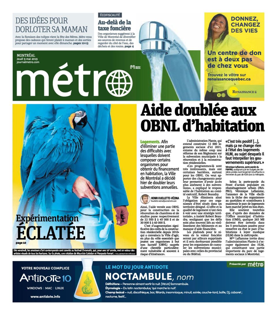 Get digital access to Journal Metro - May 09, 2019 issue | Magzter.com