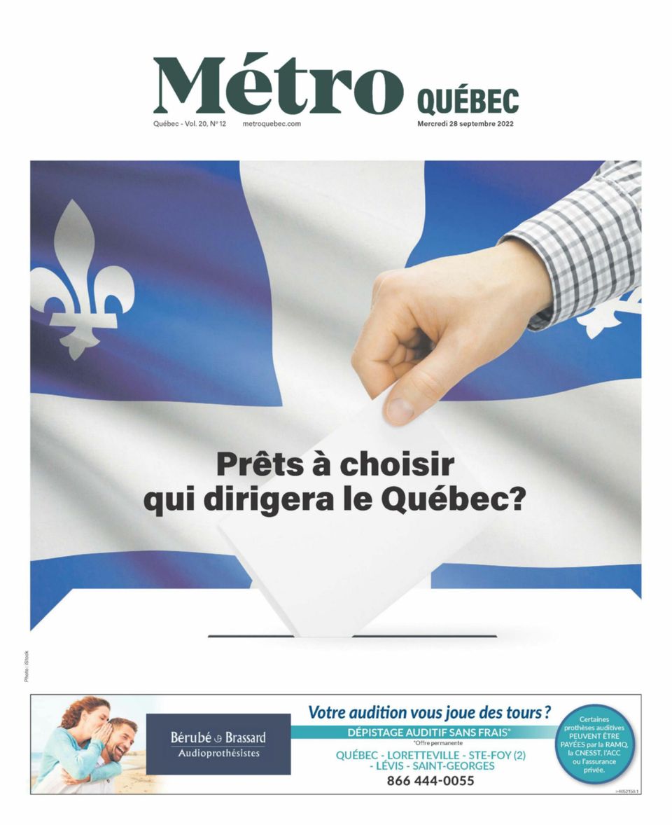 Québec Express-September 28, 2022 Magazine - Get your Digital Subscription
