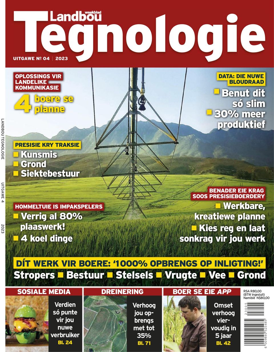 Get digital access to Landbouweekblad: Tegnologie Magazine | Magzter.com