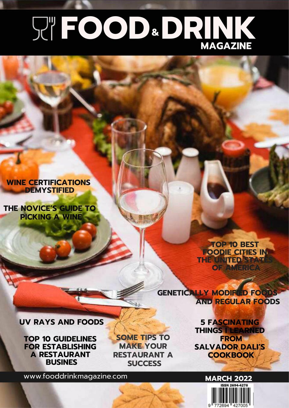 Food Drink Magazine-March 2022 Magazine - Get your Digital Subscription