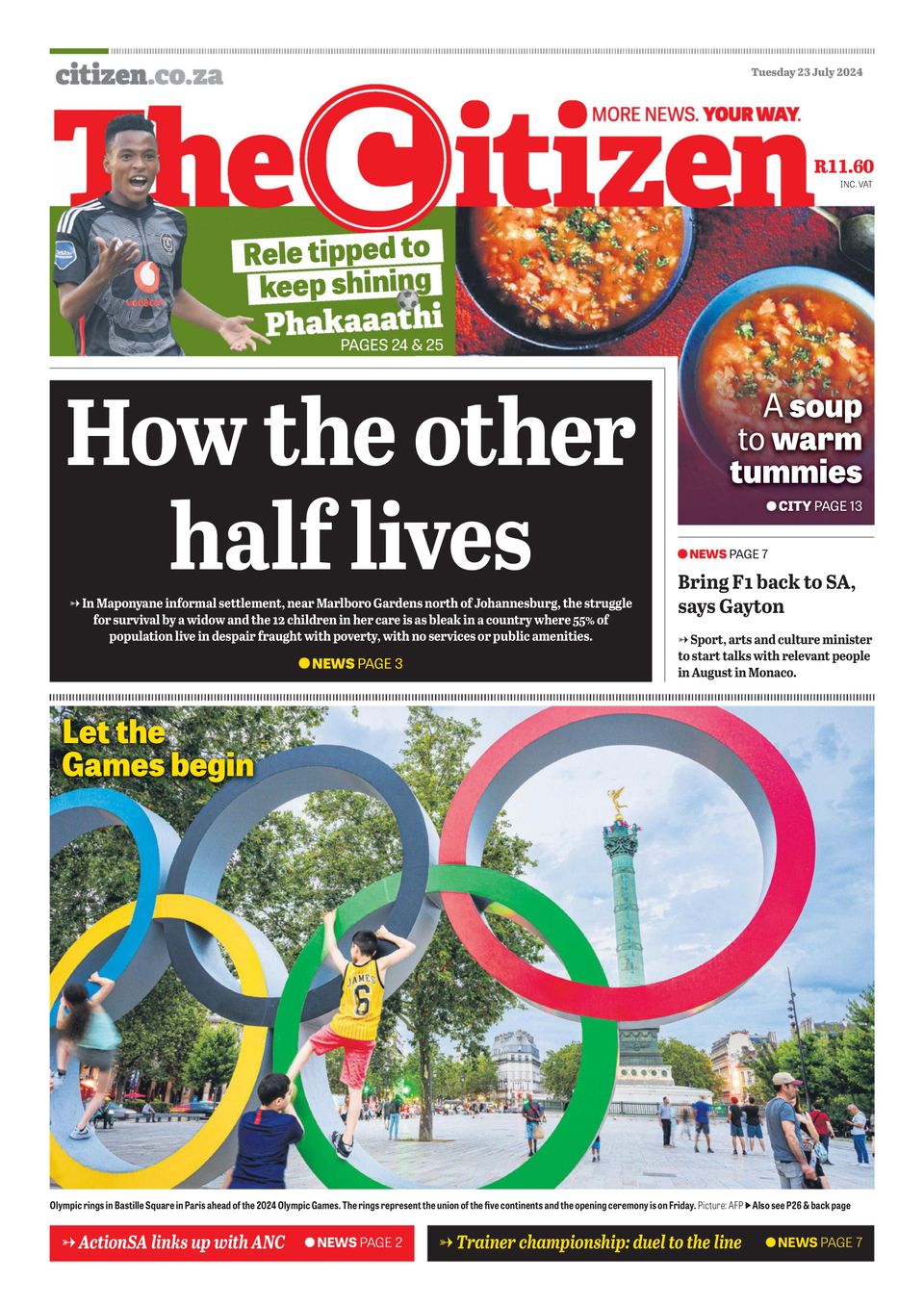 Get digital access to The Citizen - July 23, 2024 issue | Magzter.com