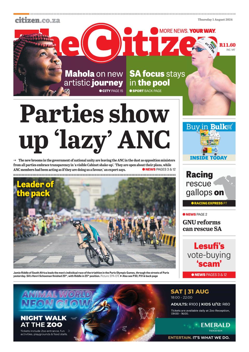The Citizen Newspaper - Get your Digital Subscription