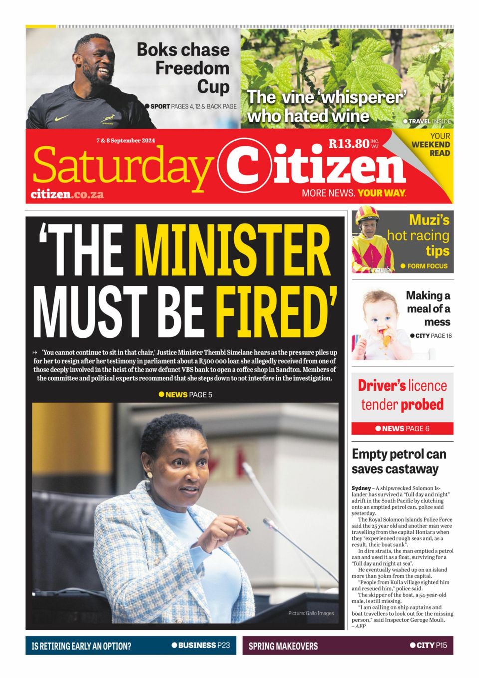 Get digital access to The Citizen - September 07, 2024 issue | Magzter.com