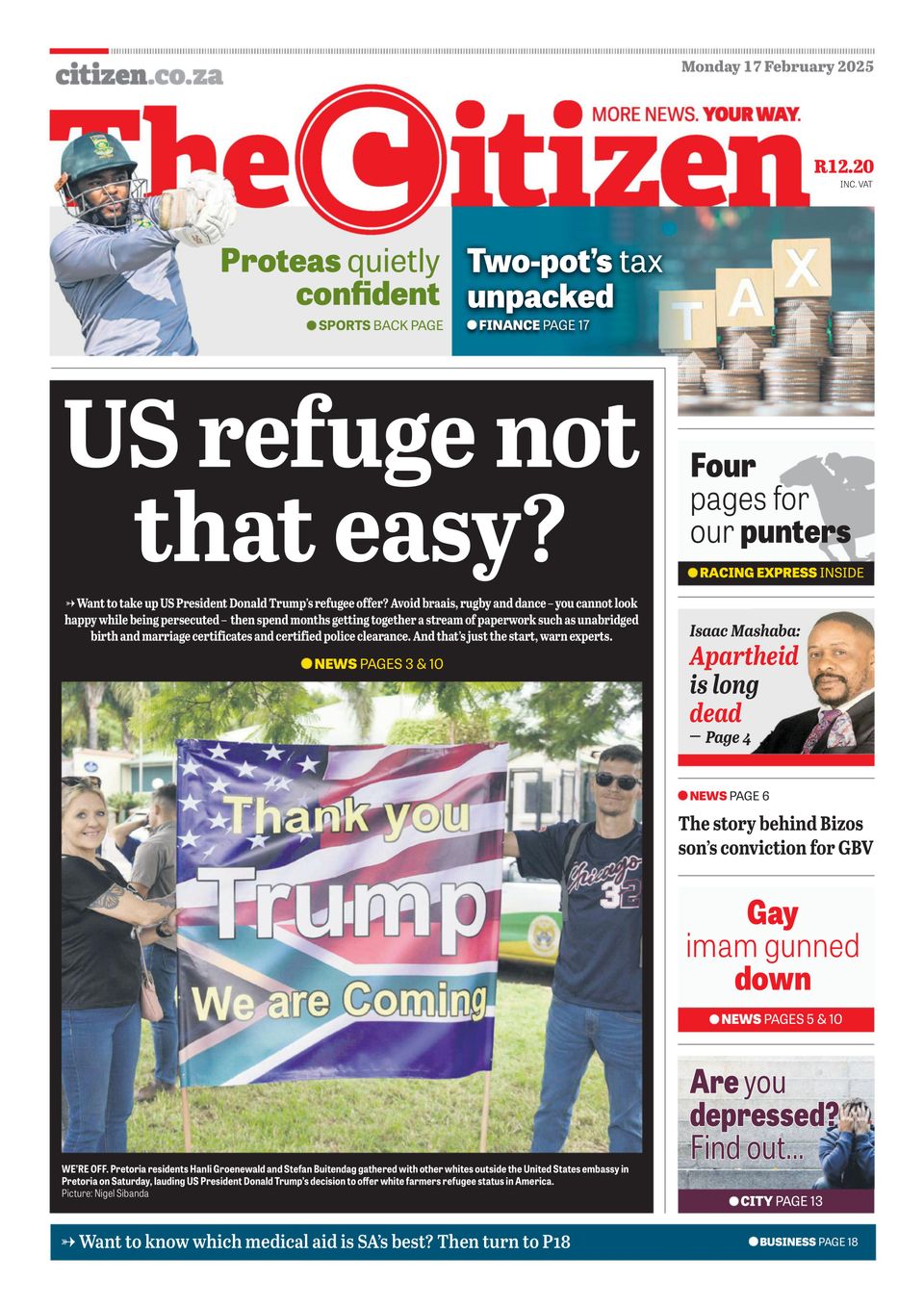 Get digital access to The Citizen Newspaper | Magzter.com
