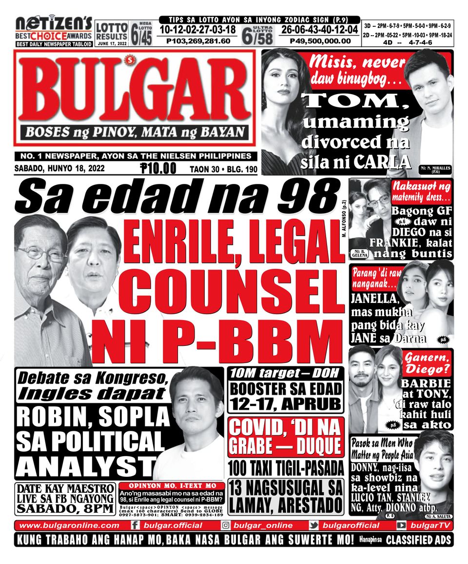 Bobo-June 18, 2022 Magazine - Get your Digital Subscription