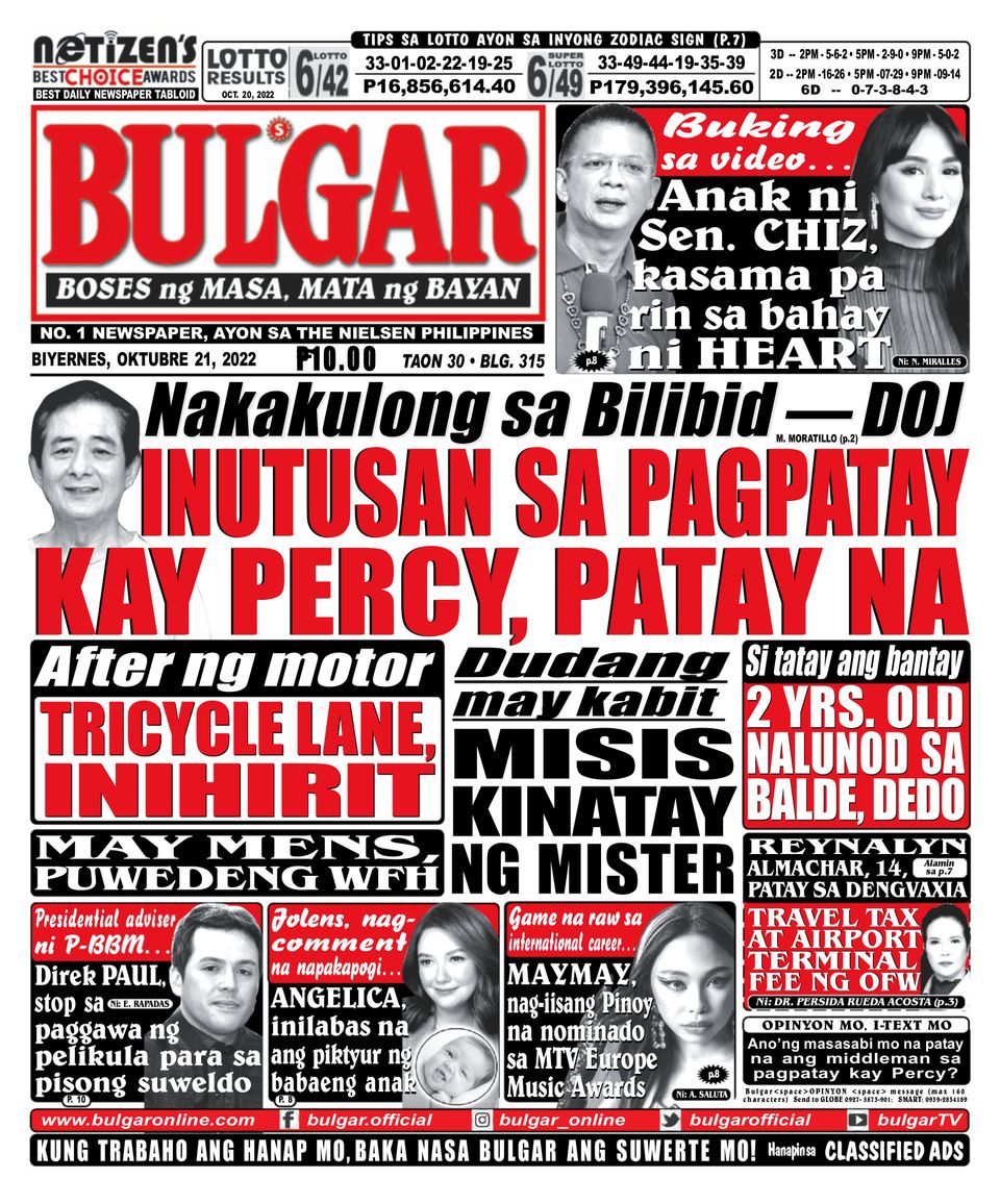 Get digital access to Bulgar Newspaper/Tabloid - October 21, 2022 issue ...