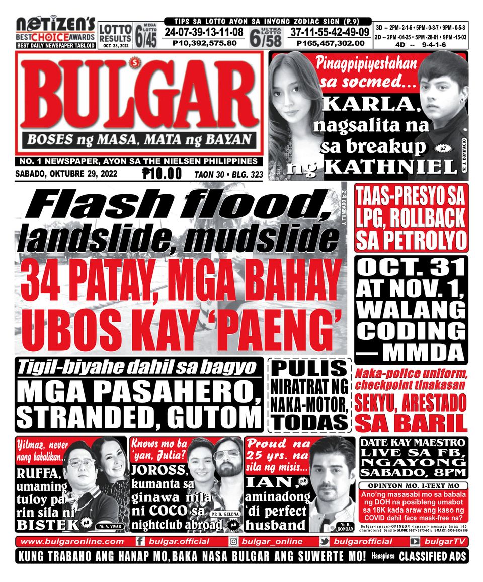 Get digital access to Bulgar Newspaper/Tabloid - October 29, 2022 issue ...