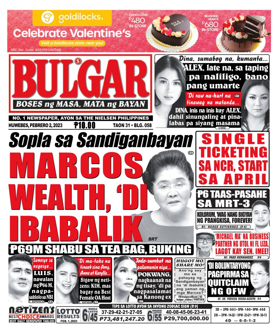 Get digital access to Bulgar Newspaper/Tabloid - February 02, 2023 ...