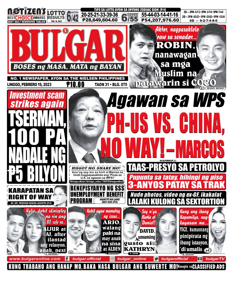 Get digital access to Bulgar Newspaper/Tabloid - February 19, 2023 ...