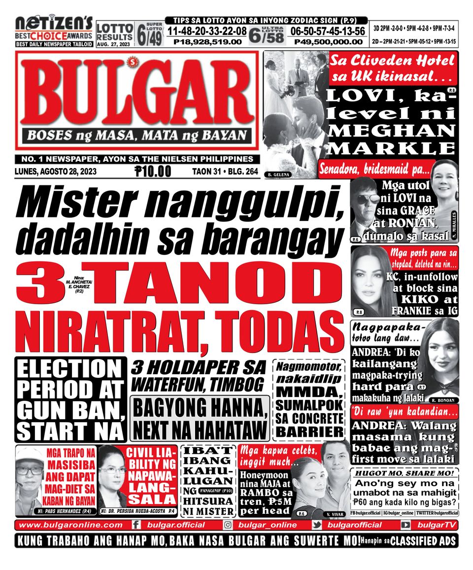 Get digital access to Bulgar Newspaper/Tabloid - August 28, 2023 issue ...