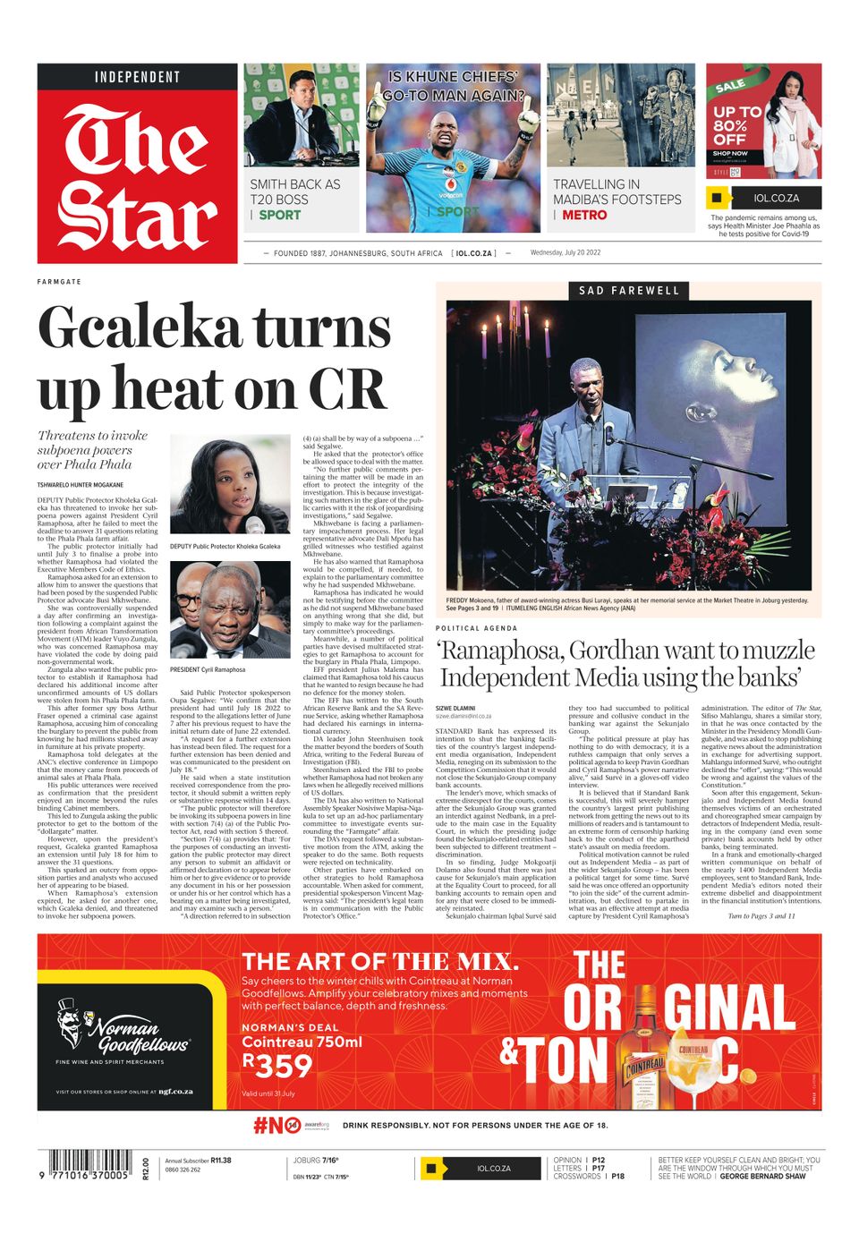 The Star-July 20, 2022 Newspaper - Get your Digital Subscription