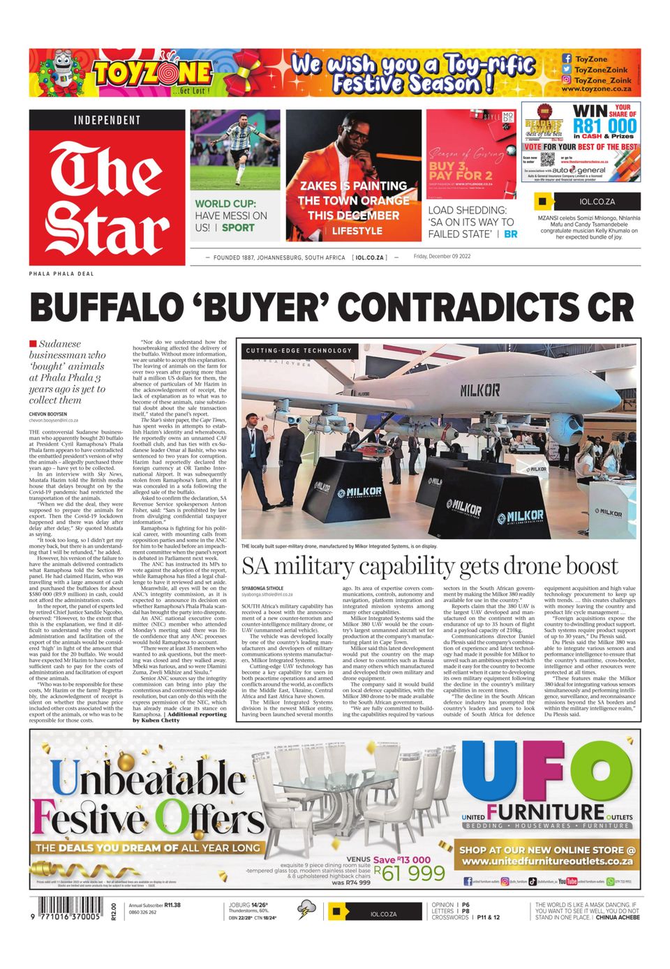 The Star-December 09, 2022 Newspaper - Get your Digital Subscription