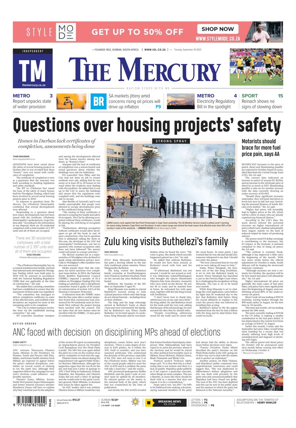 Get digital access to The Mercury - September 19, 2023 issue | Magzter.com