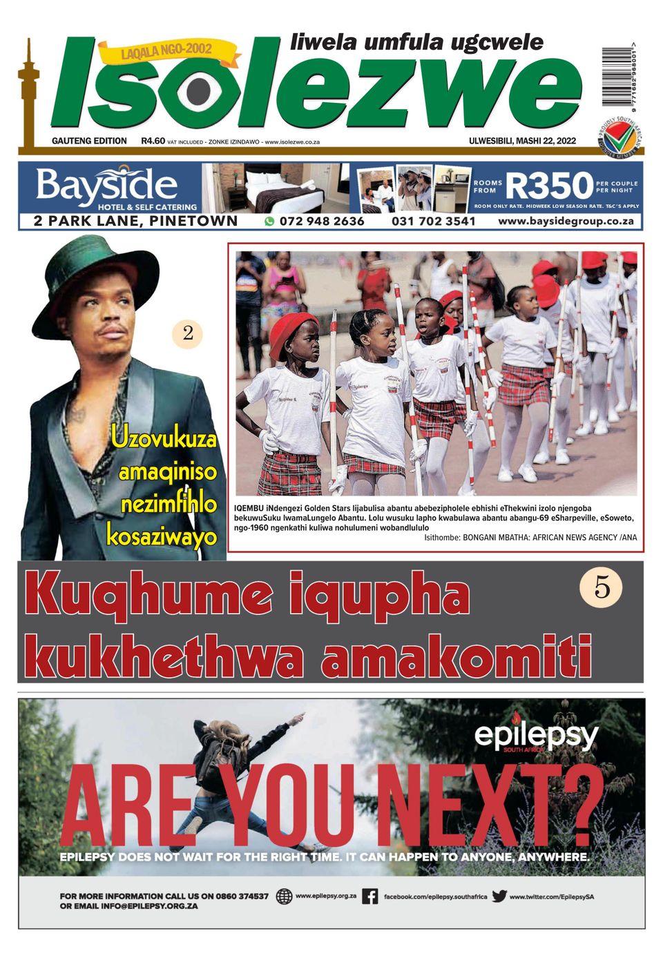 Isolezwe-March 22, 2022 Newspaper - Get your Digital Subscription