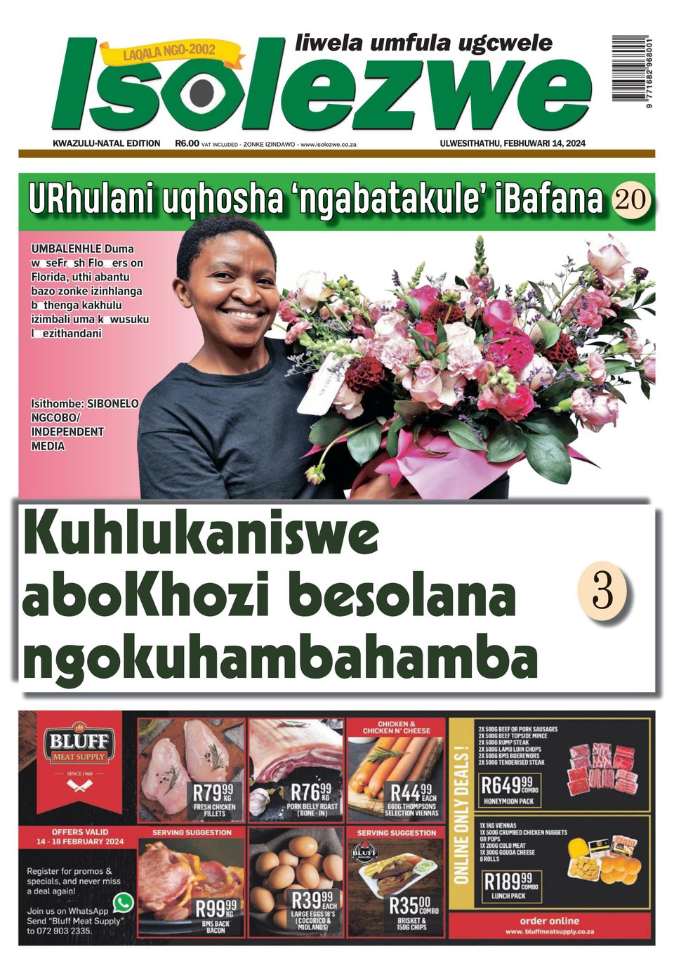Get digital access to Isolezwe - February 14, 2024 issue | Magzter.com