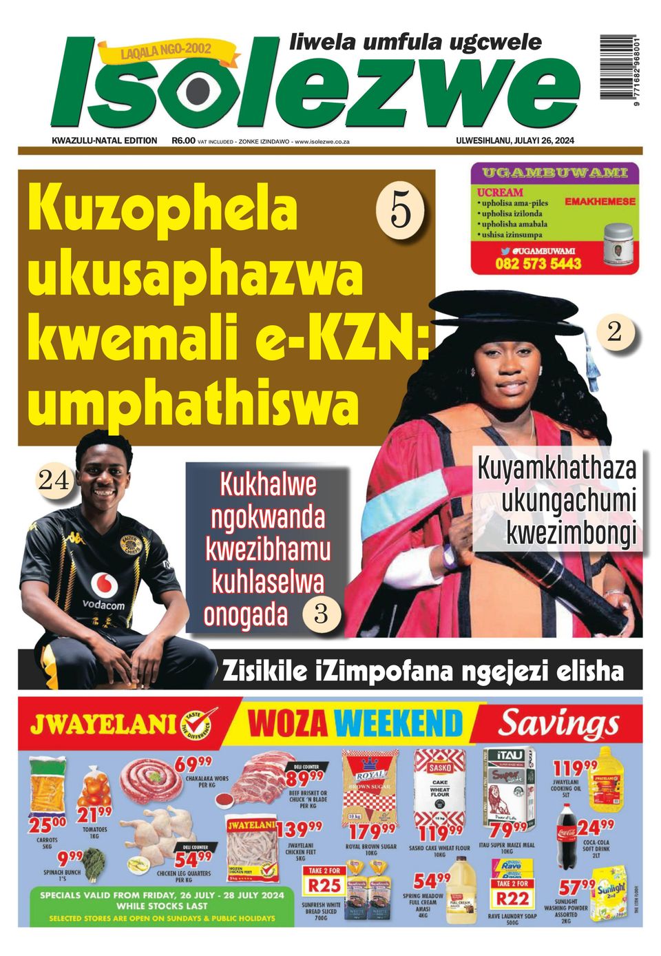 Isolezwe Newspaper - Get your Digital Subscription