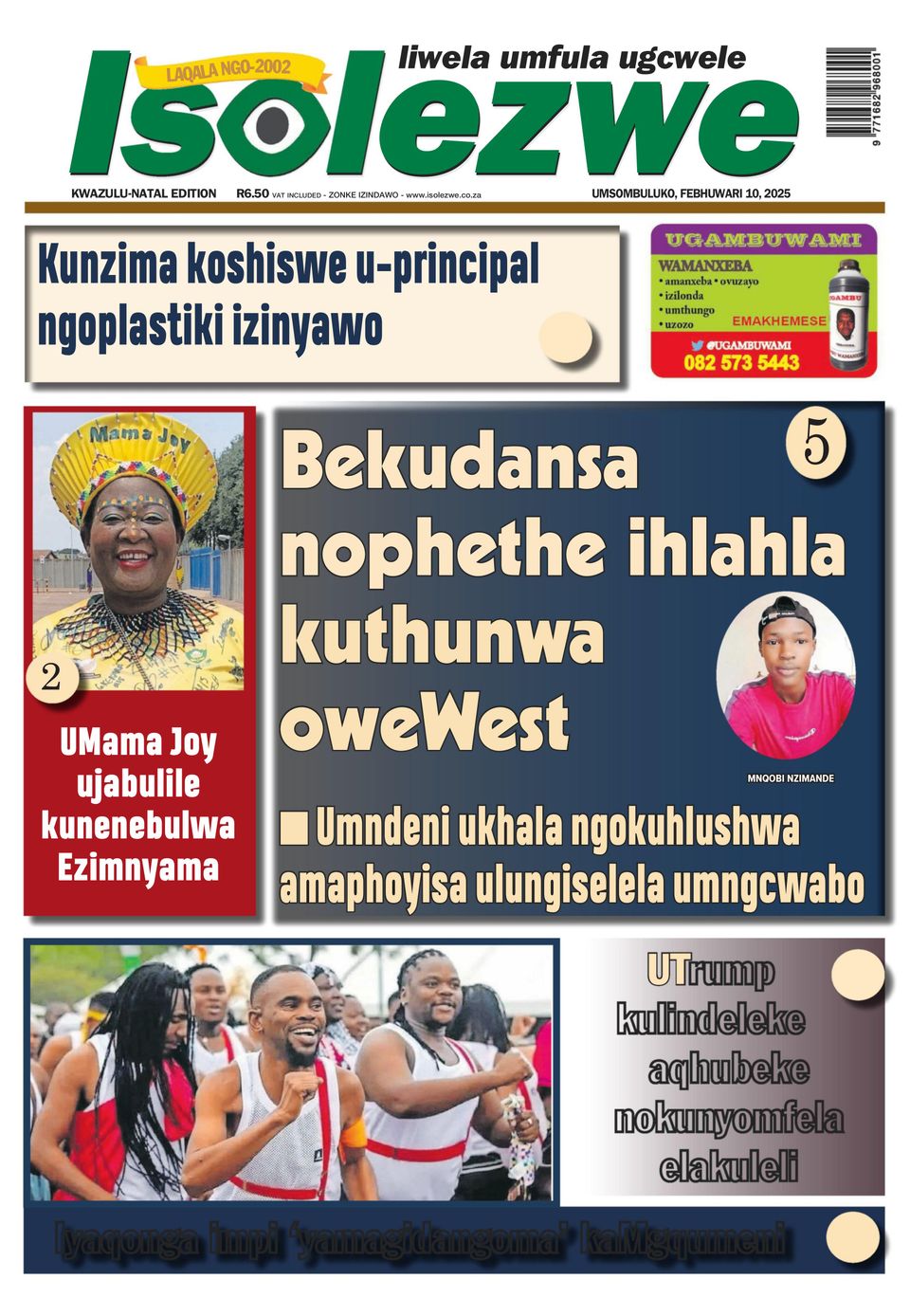 Get digital access to Isolezwe - February 10, 2025 issue | Magzter.com