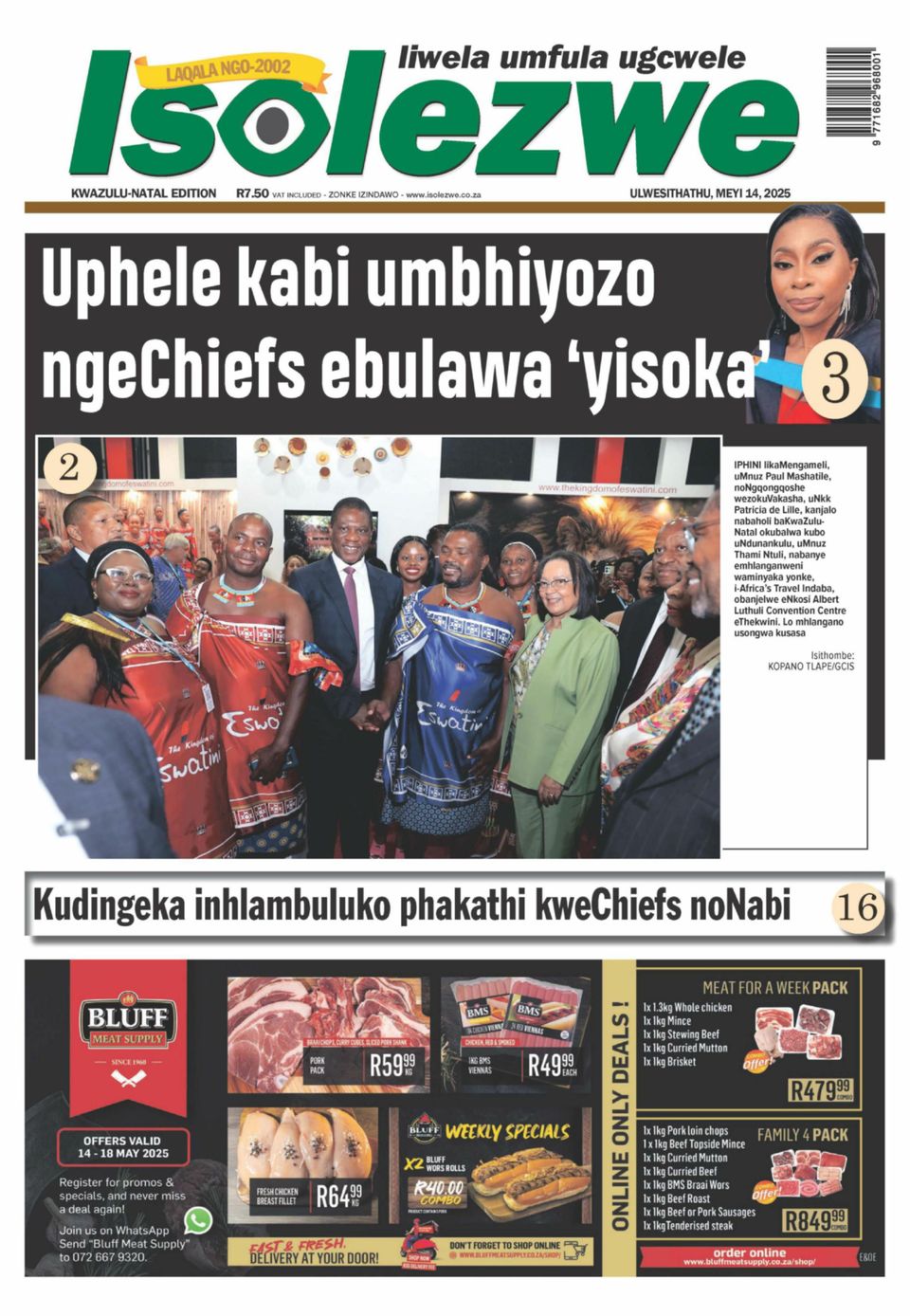 Get digital access to Isolezwe - May 14, 2025 issue | Magzter.com