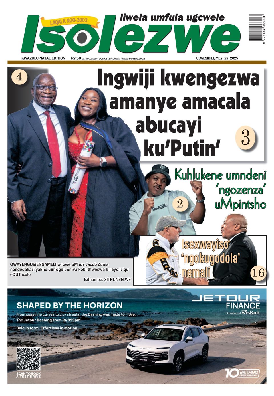 Get digital access to Isolezwe Newspaper | Magzter.com