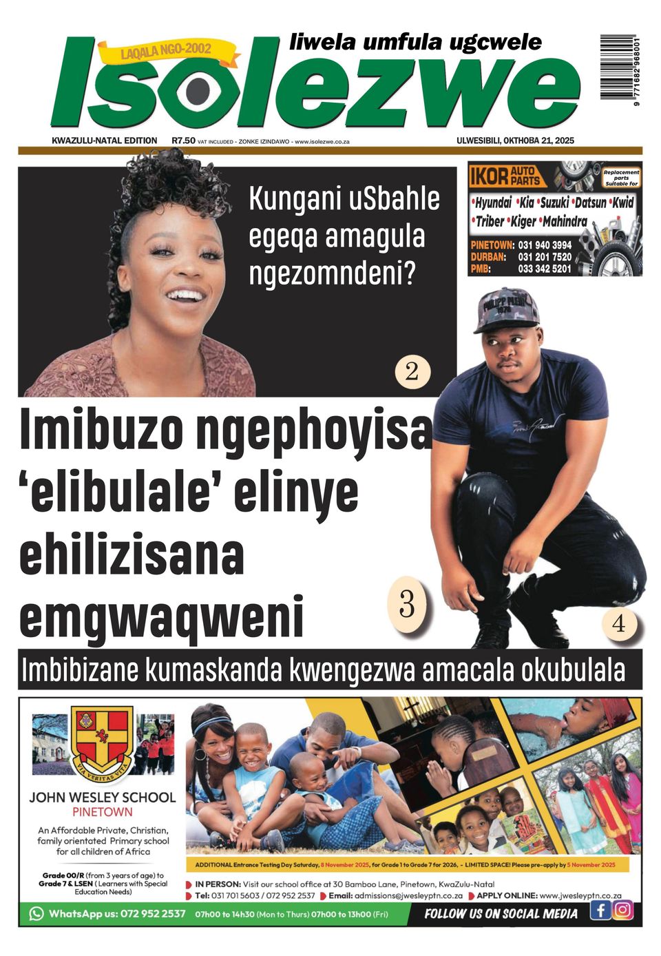 Get digital access to Isolezwe Newspaper | Magzter.com