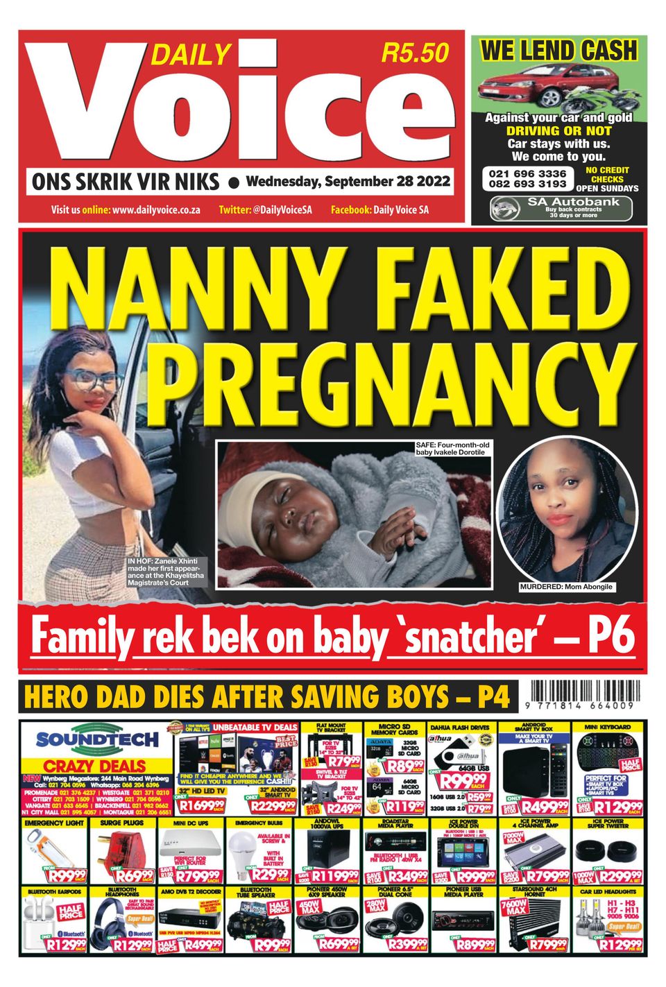 Daily Voice-September 28, 2022 Newspaper - Get your Digital Subscription