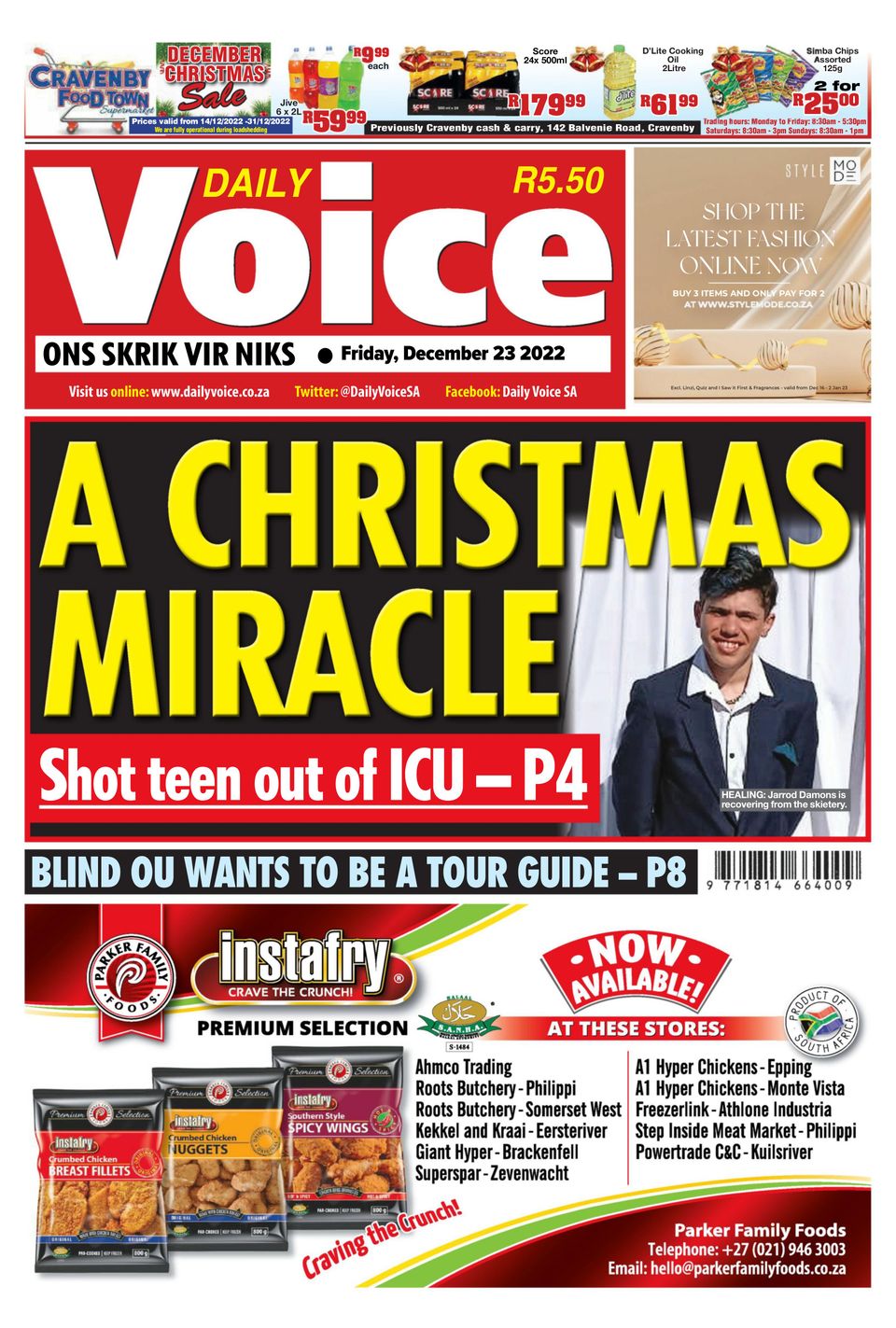 Daily Voice-December 23, 2022 Newspaper - Get your Digital Subscription