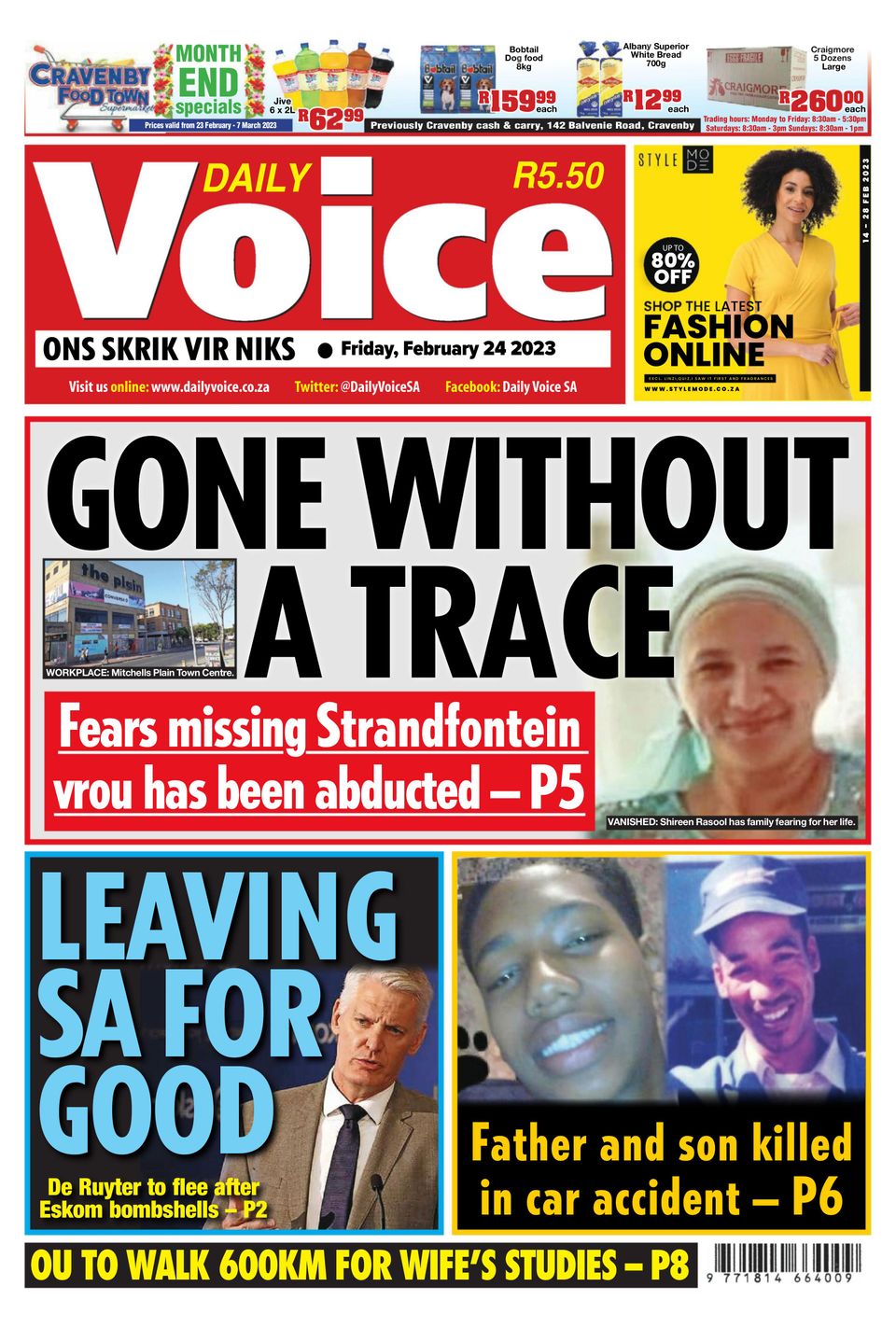 Daily Voice-February 24, 2023 Newspaper - Get your Digital Subscription