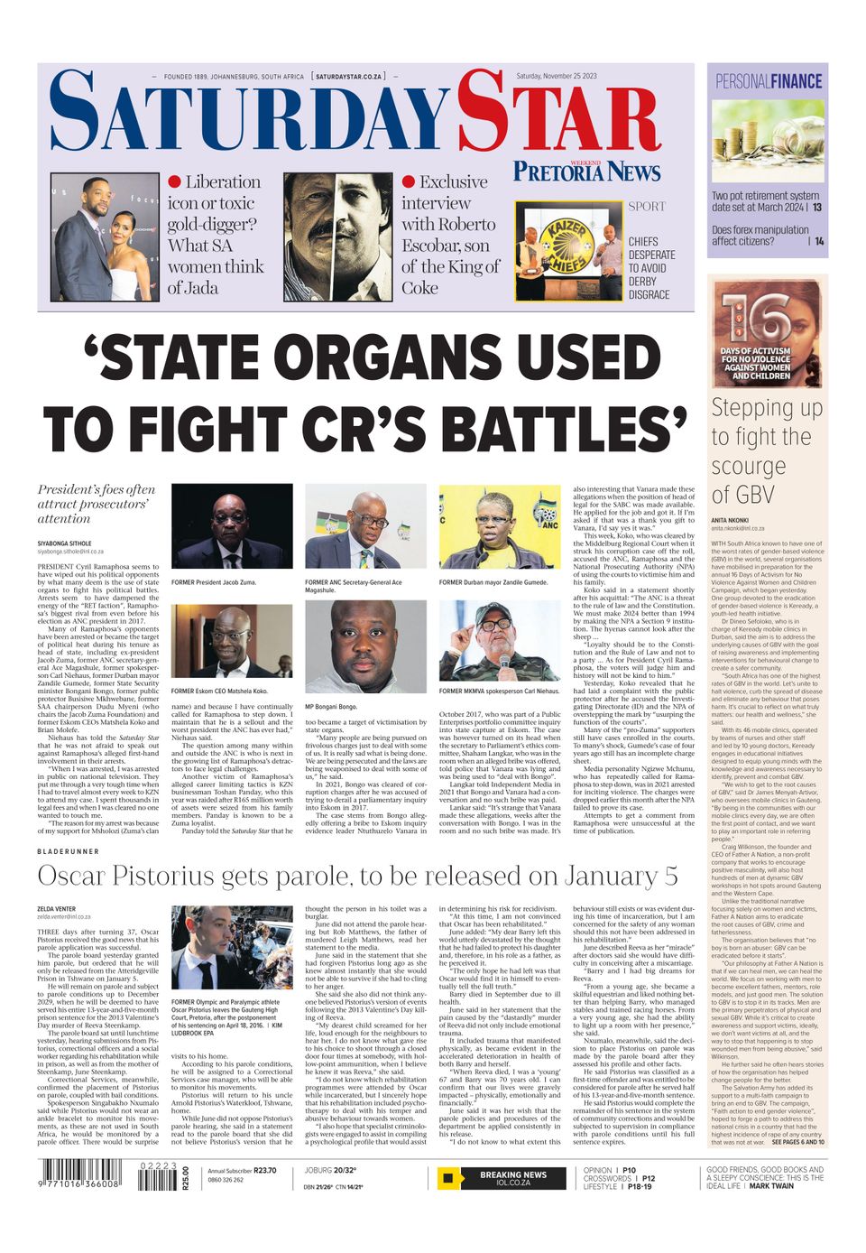 Saturday Star Newspaper - Get your Digital Subscription