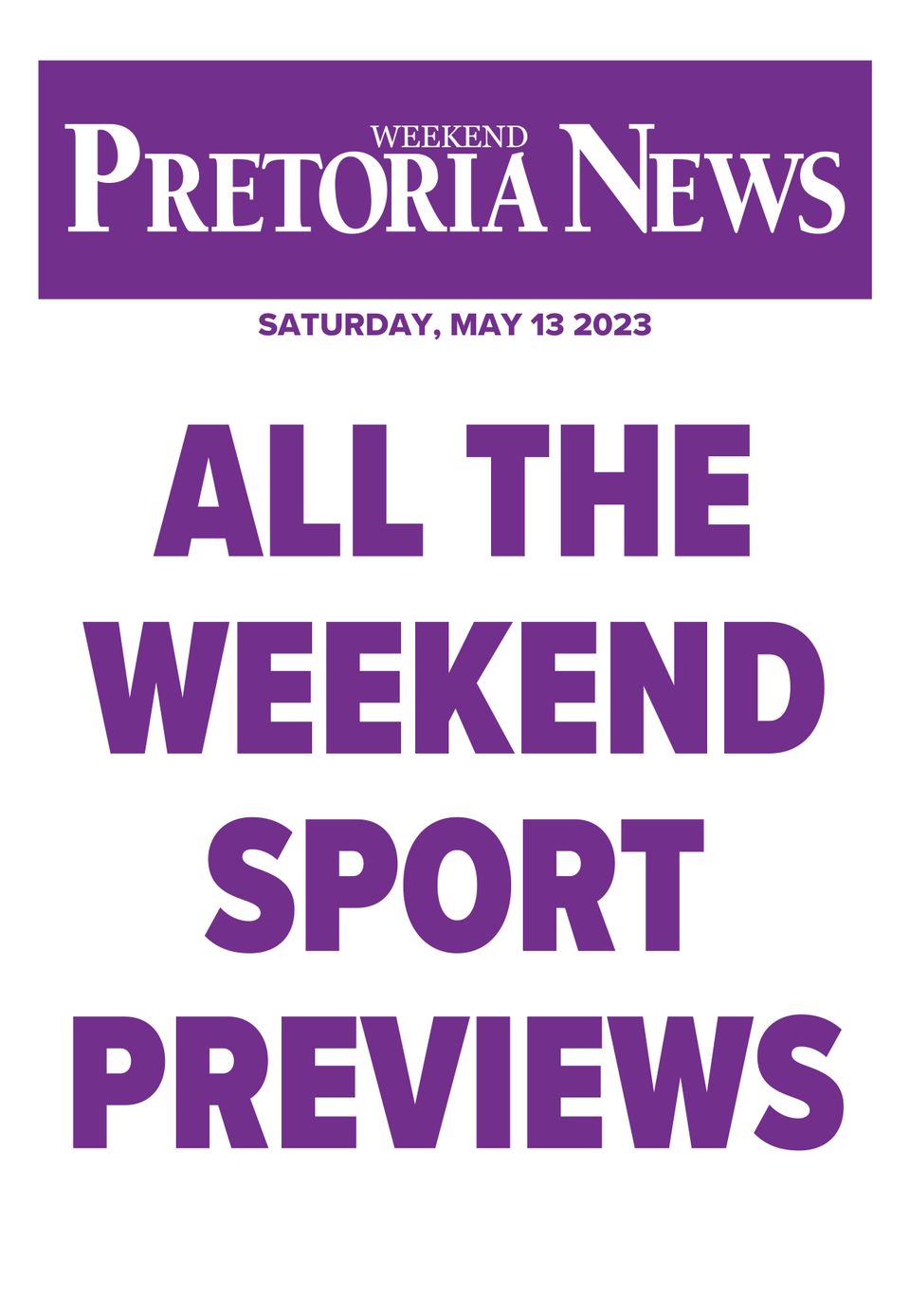 Get digital access to Pretoria News Weekend Newspaper | Magzter.com