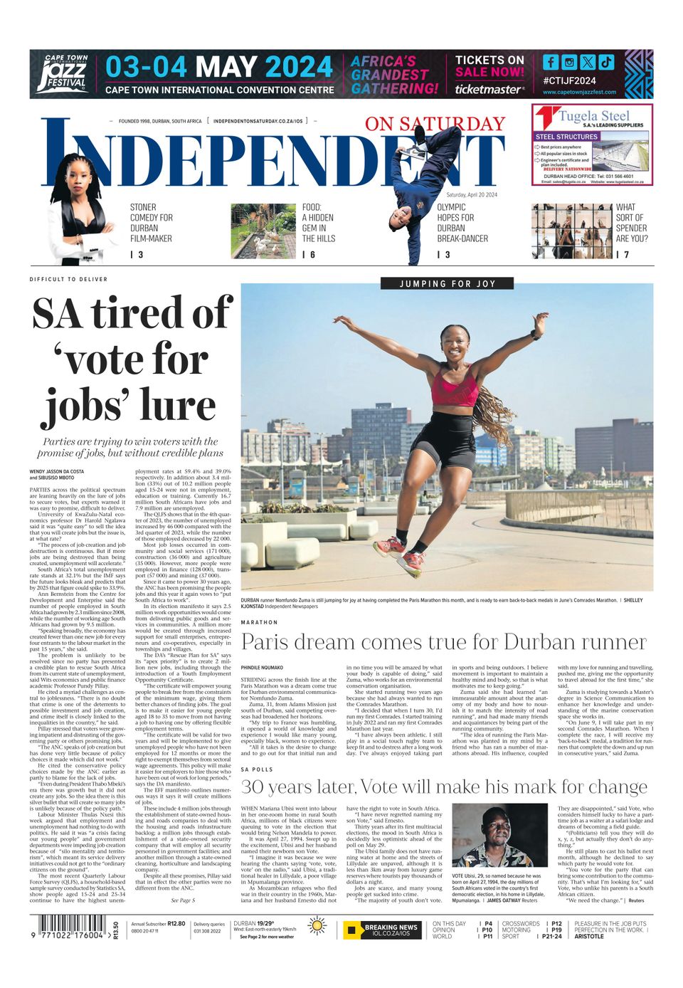 Independent on Saturday Newspaper - Get your Digital Subscription