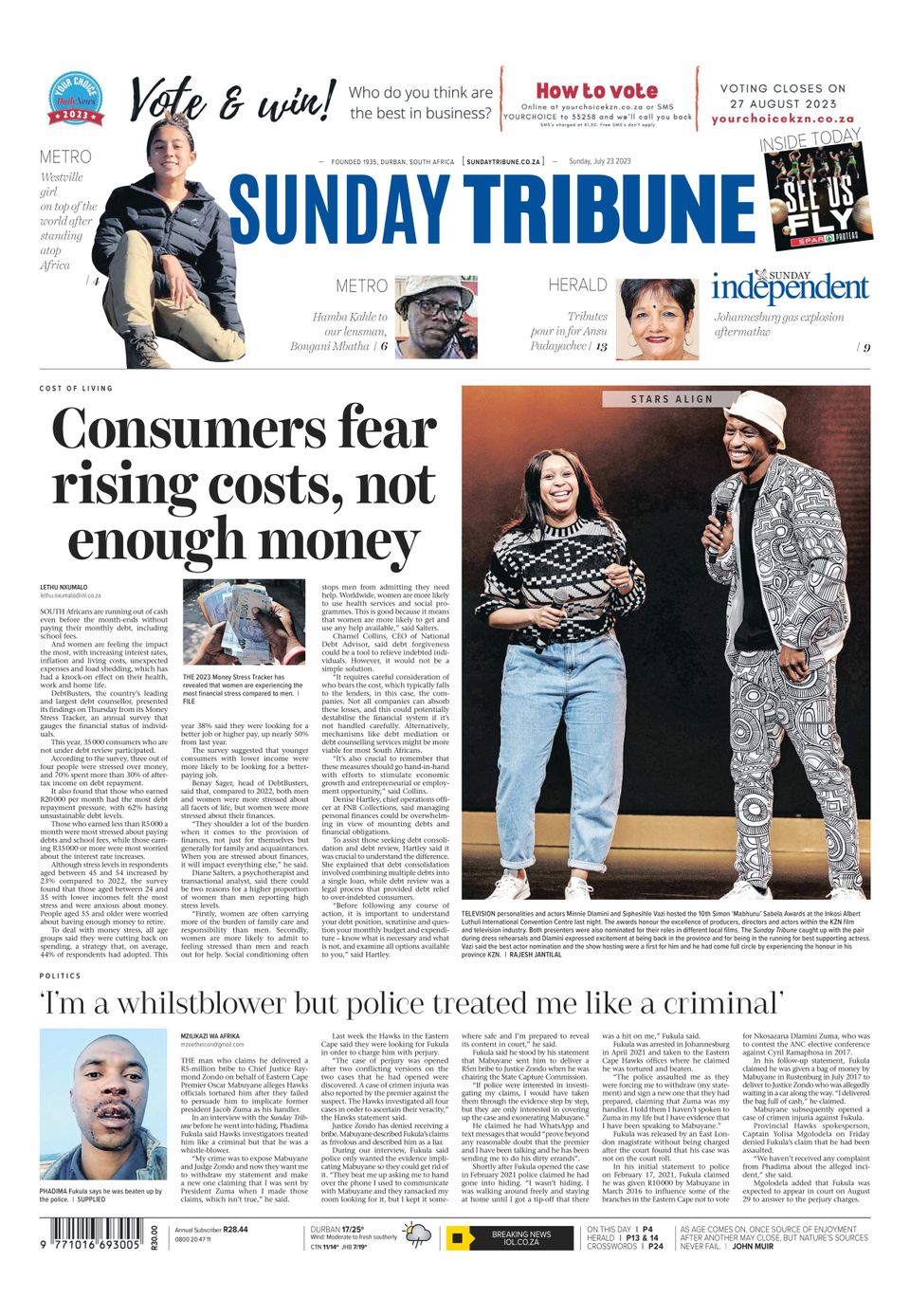 Sunday Tribune Newspaper - Get your Digital Subscription