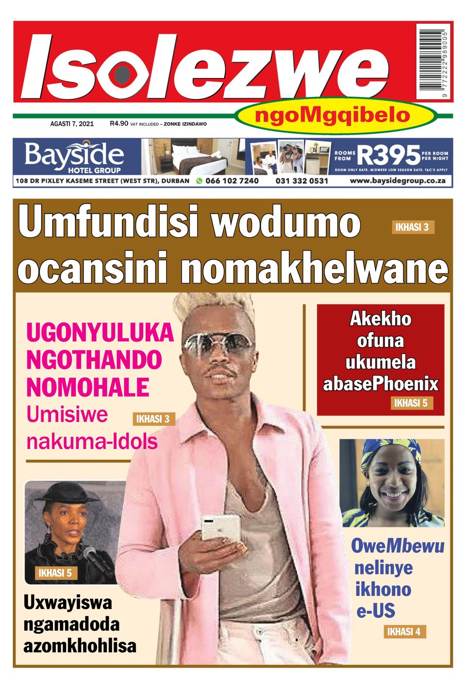 Get digital access to Isolezwe ngoMqibelo - August 07, 2021 issue ...