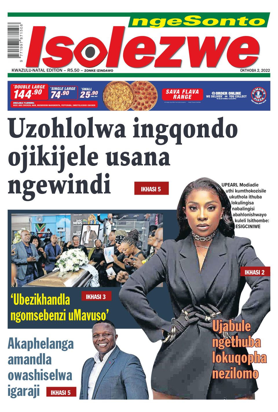 Isolezwe ngeSonto Newspaper - Get your Digital Subscription