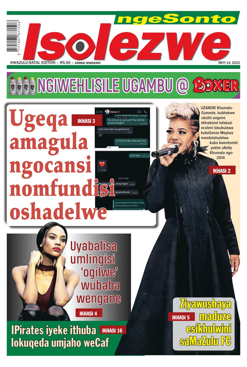 Get digital access to Isolezwe ngeSonto Newspaper | Magzter.com