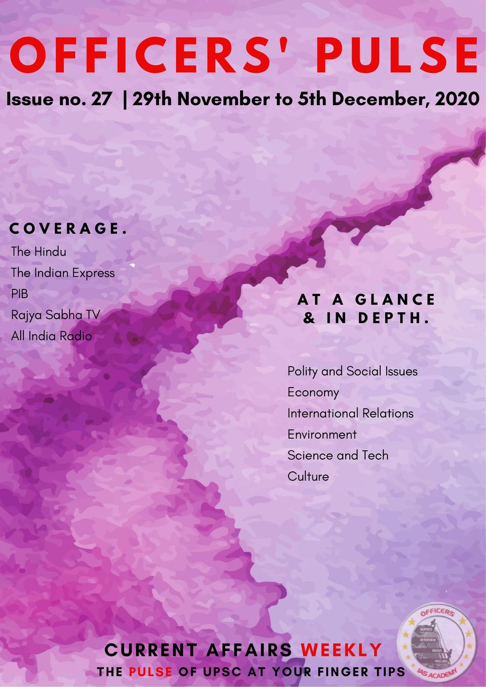 Officers Pulse - In Depth-Issue No.27 Magazine