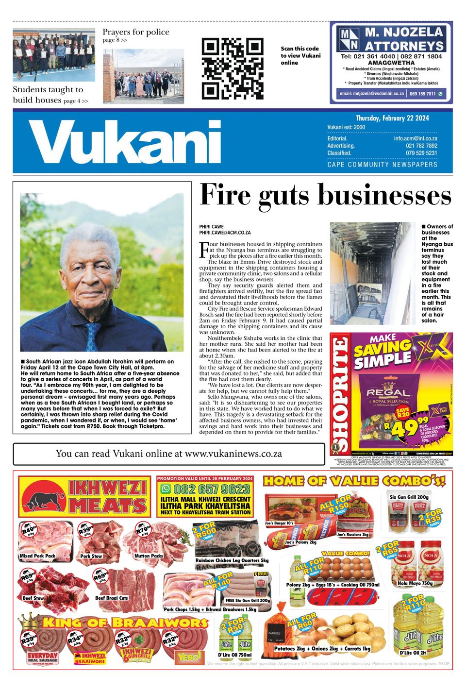Vukani Newspaper - Get your Digital Subscription