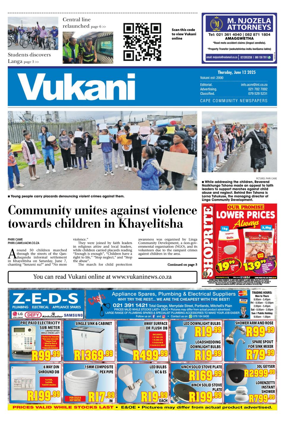 Get digital access to Vukani Newspaper | Magzter.com