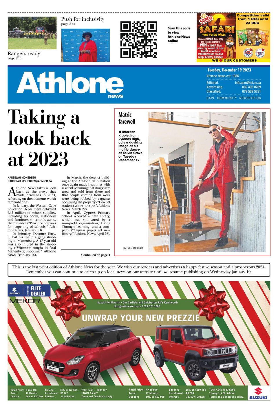 Athlone News Newspaper - Get your Digital Subscription