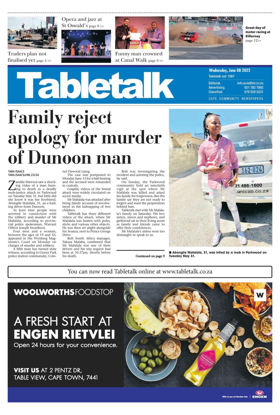 Tabletalk-June 08, 2022 Newspaper - Get your Digital Subscription