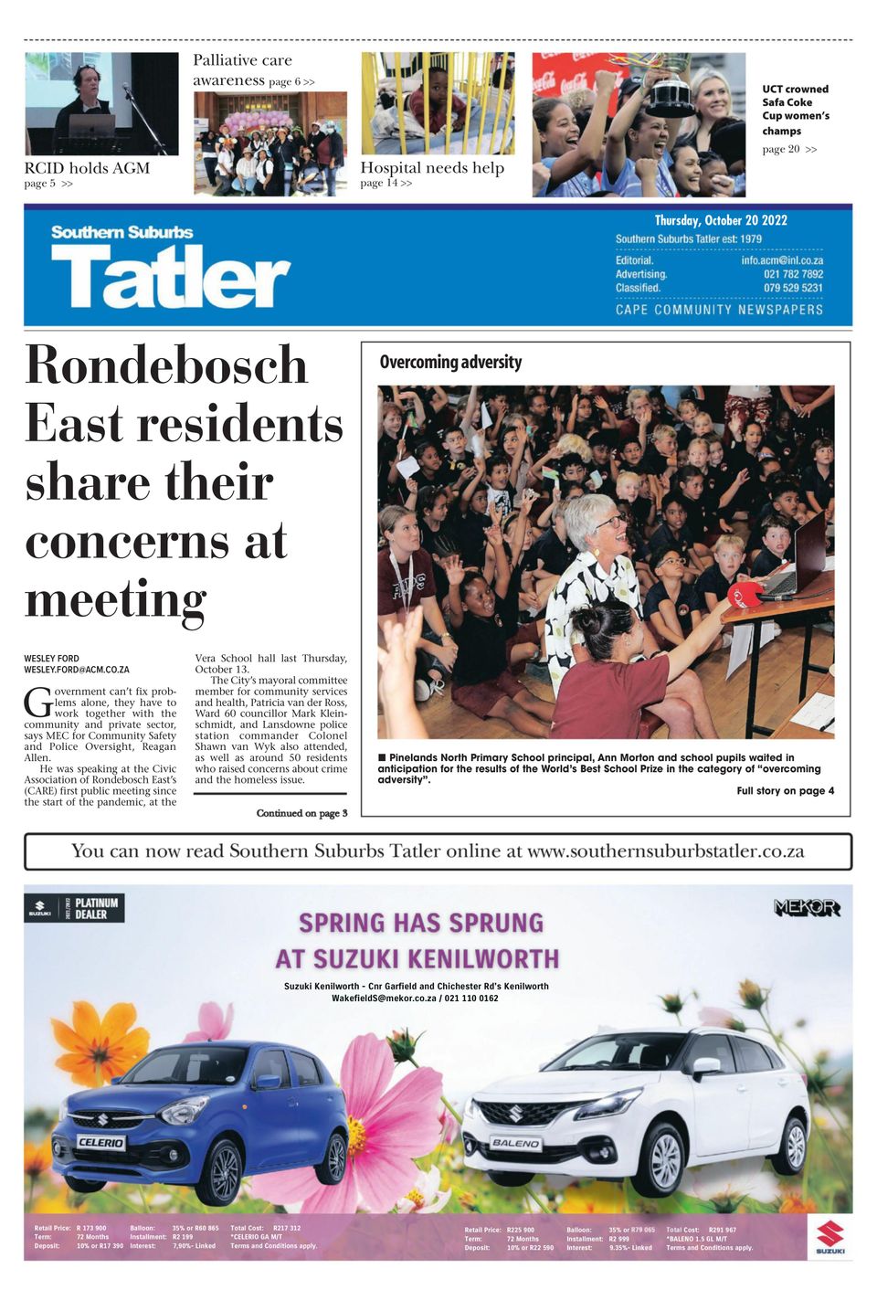 Southern Suburbs Tatler Newspaper - Get your Digital Subscription