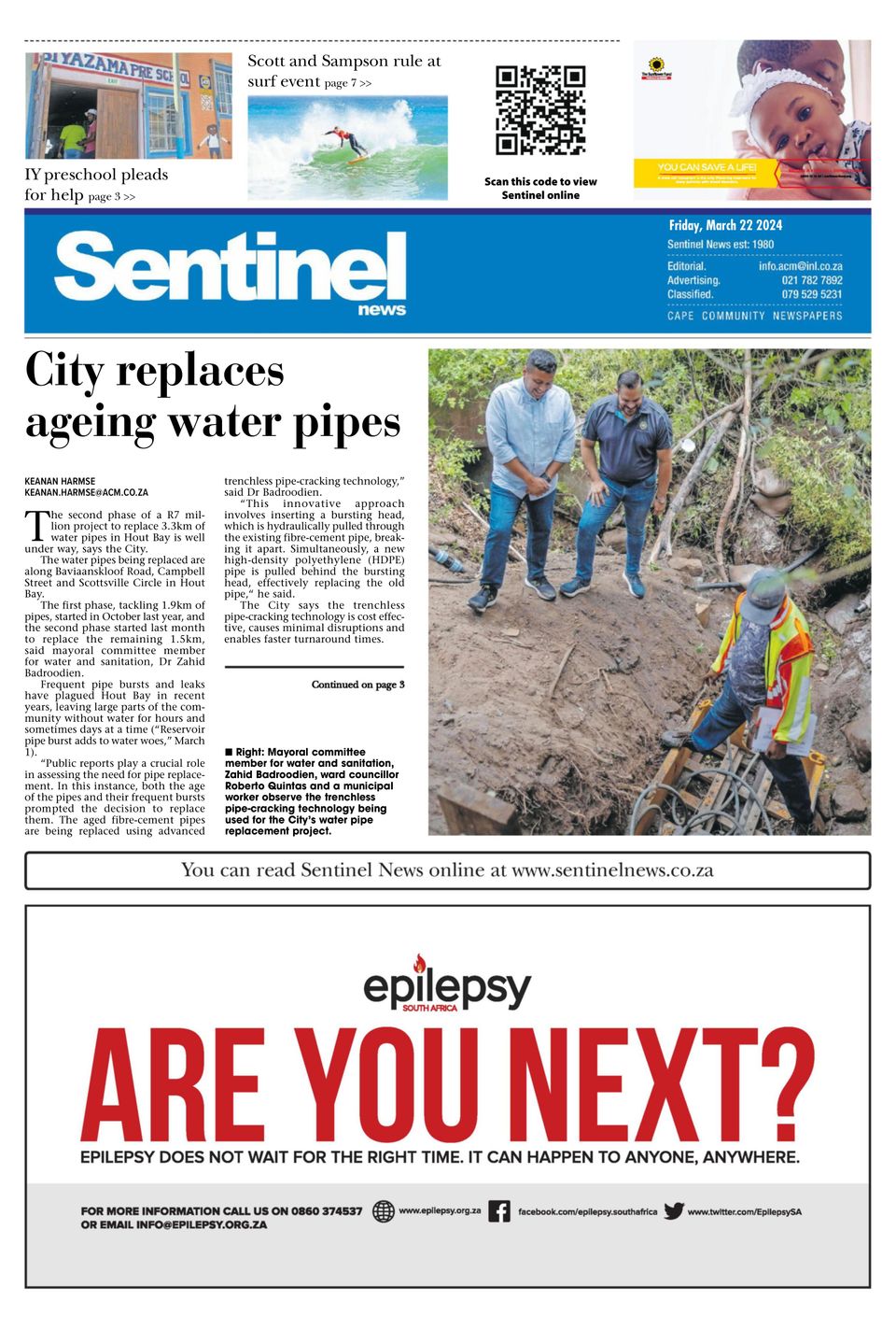 Sentinel News Newspaper - Get your Digital Subscription