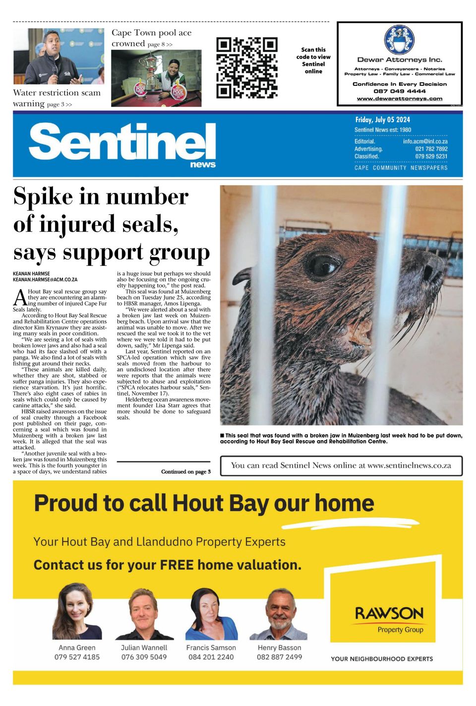 Get digital access to Sentinel News - July 05, 2024 issue | Magzter.com