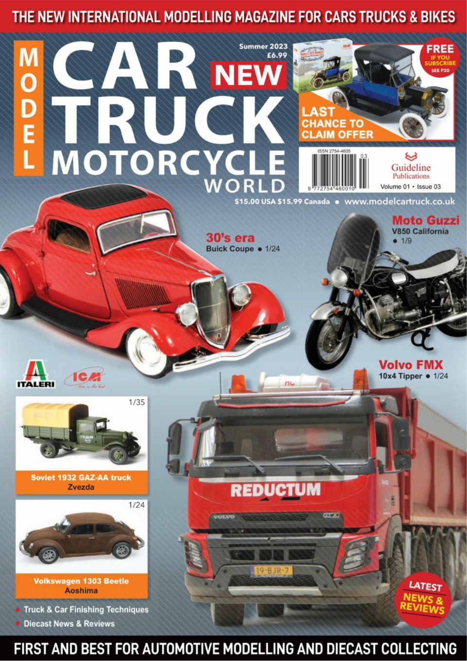 Model Car Truck Motorcycle World Magazine - Get your Digital Subscription
