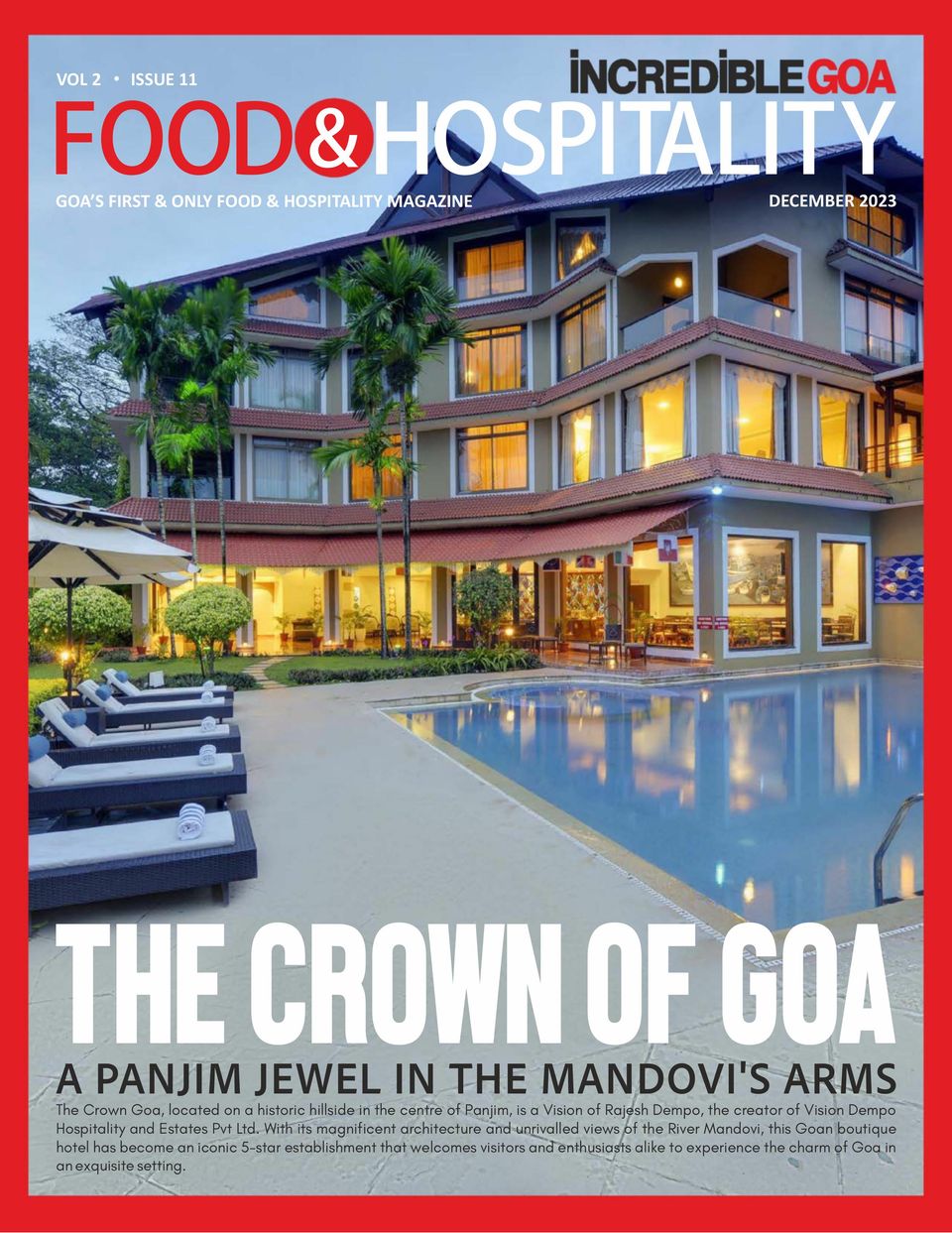 Get digital access to Incredible Goa Food & Hospitality - December 2023 ...