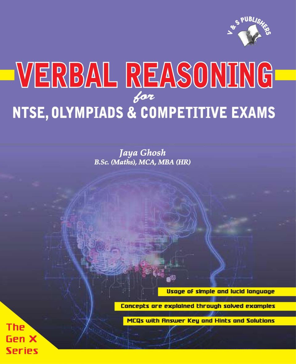 Get digital access to Verbal Reasoning - English Magazine | Magzter.com