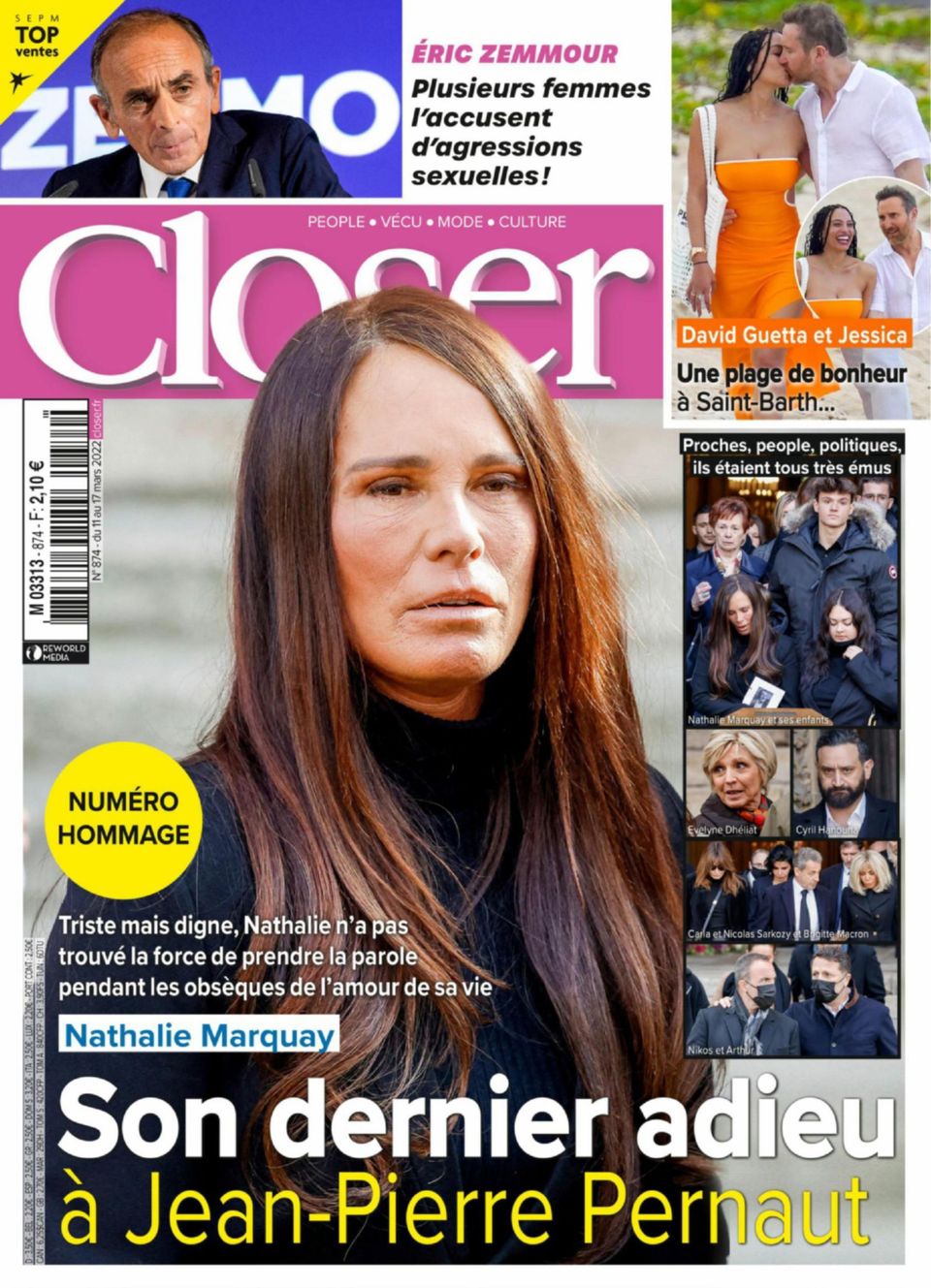 Closer France-March 11, 2022 Magazine - Get your Digital Subscription