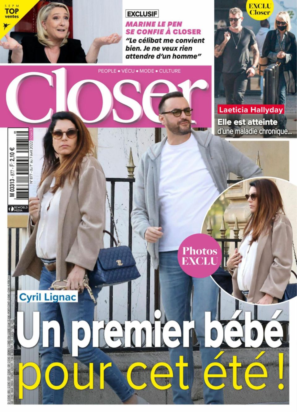 Closer France-April 01, 2022 Magazine - Get your Digital Subscription